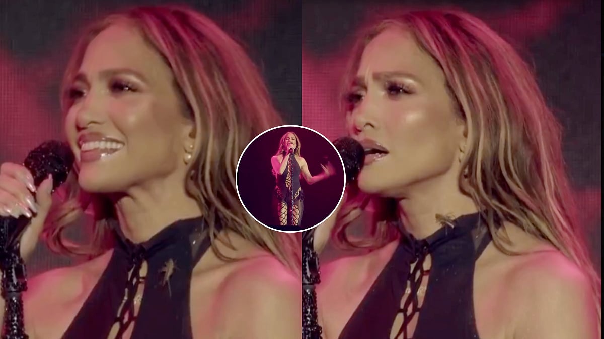 Giant Insect Crawls On Jennifer Lopez’s Neck, Singer Calmly Brushes It ...