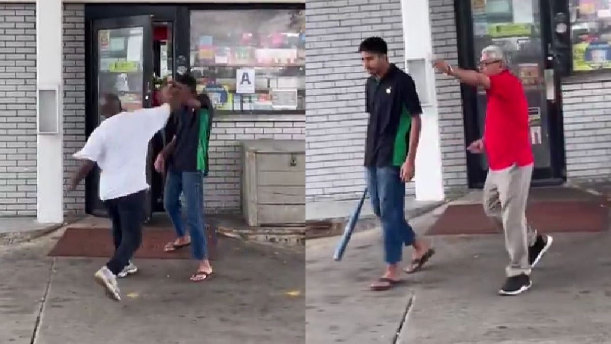 Man Slaps Indian Youth Outside US Store, Runs Away When Victim Strikes ...