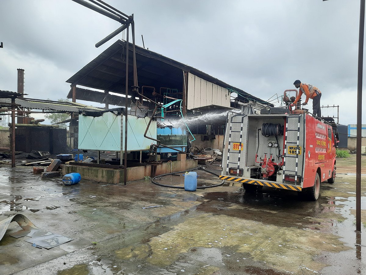 Bizarre! Mysterious Fire Breaks Out At Sealed Pharma Factory