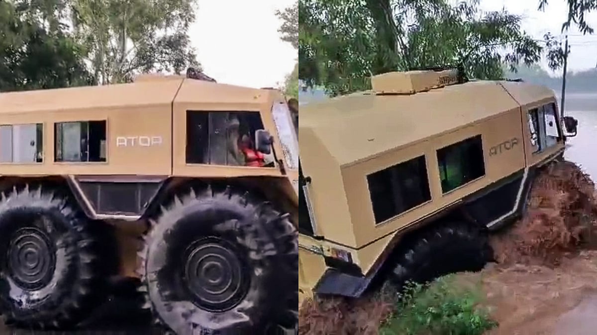 Punjab Rains: Indian Army Deploys ATOR N1200 Vehicle For Flood Rescue ...