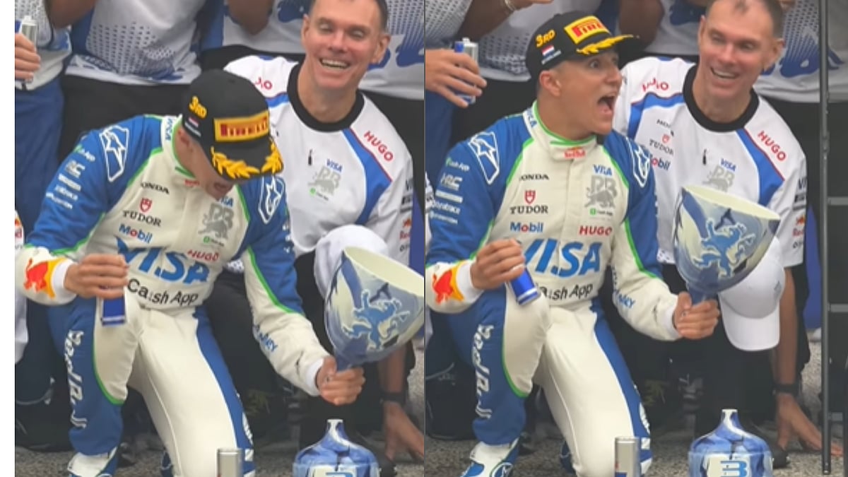 Dutch Grand Prix: Racing Bull Driver Isack Hadjar Breaks Trophy While ...