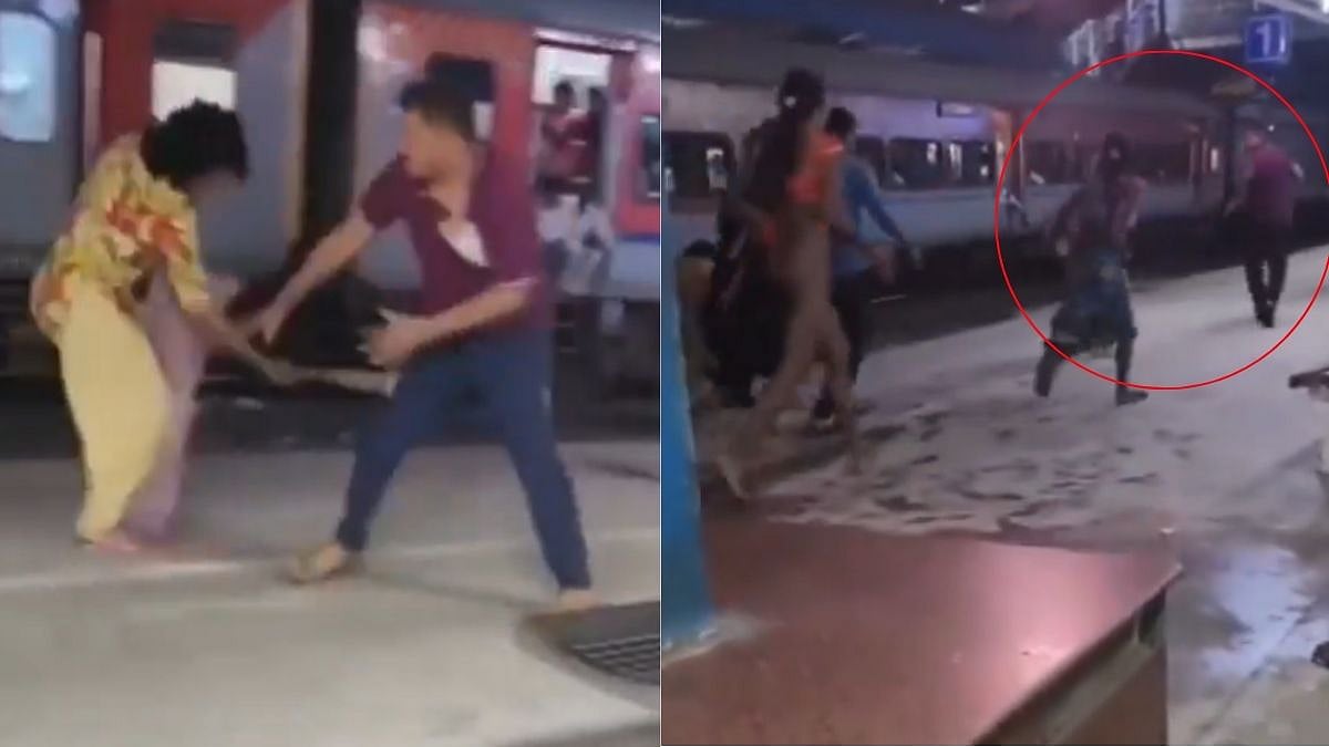 VIDEO: Transgenders Attack And Beat RPF Inspector At Deoria Railway Station In UP When Stopped ...