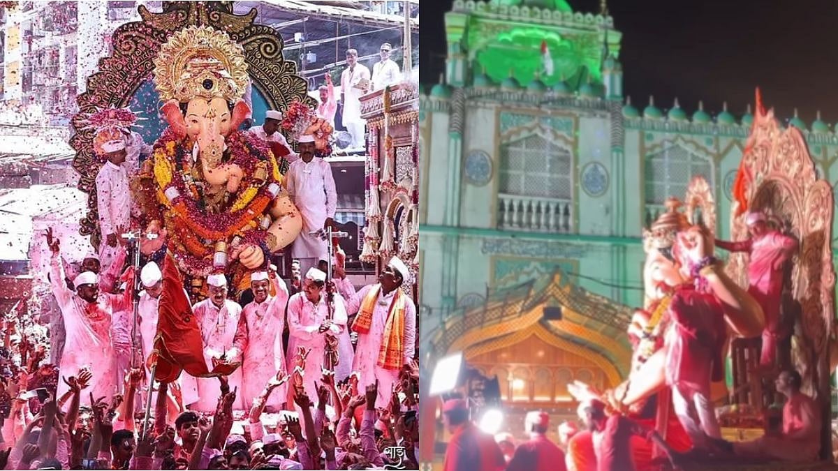 Why Does Mumbai's Lalbaugcha Raja Halt At THIS Masjid Every Visarjan ...