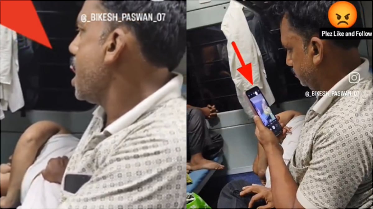 Pervert Caught On Camera Making Obscene Gestures At Girl In Train ...