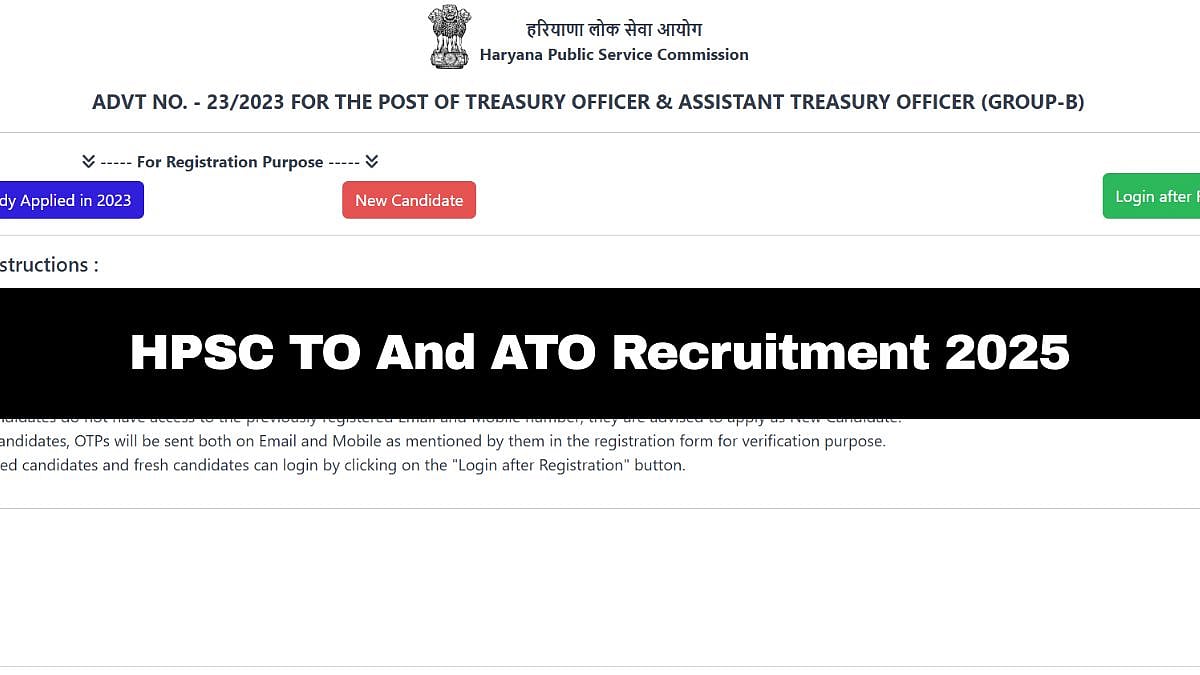 HPSC TO And ATO Recruitment 2025: Registration Window Re-Opens; Read ...