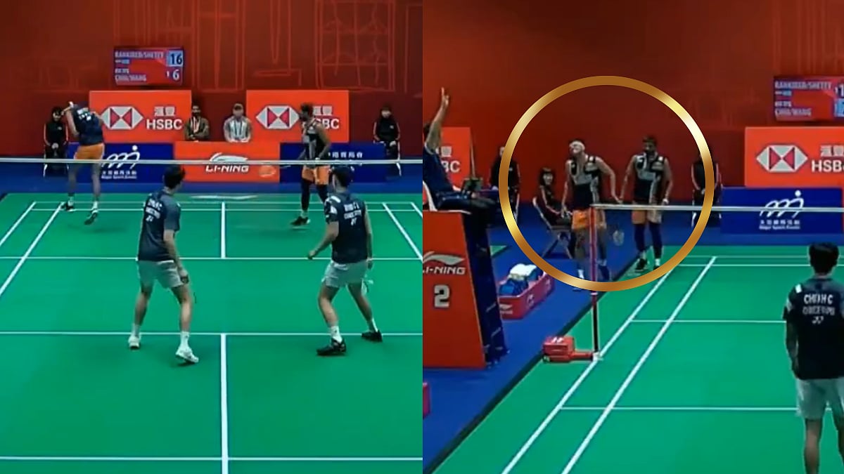 Scary Scenes! Chirag Shetty Accidentally Gets Hit By Satwik's Racquet ...
