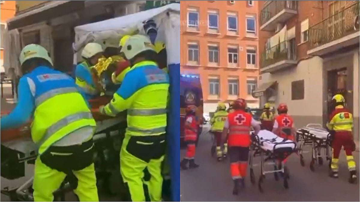 Spain: 1 Dead, 25 Injured In Suspected Gas Leak Blast In Madrid - VIDEO