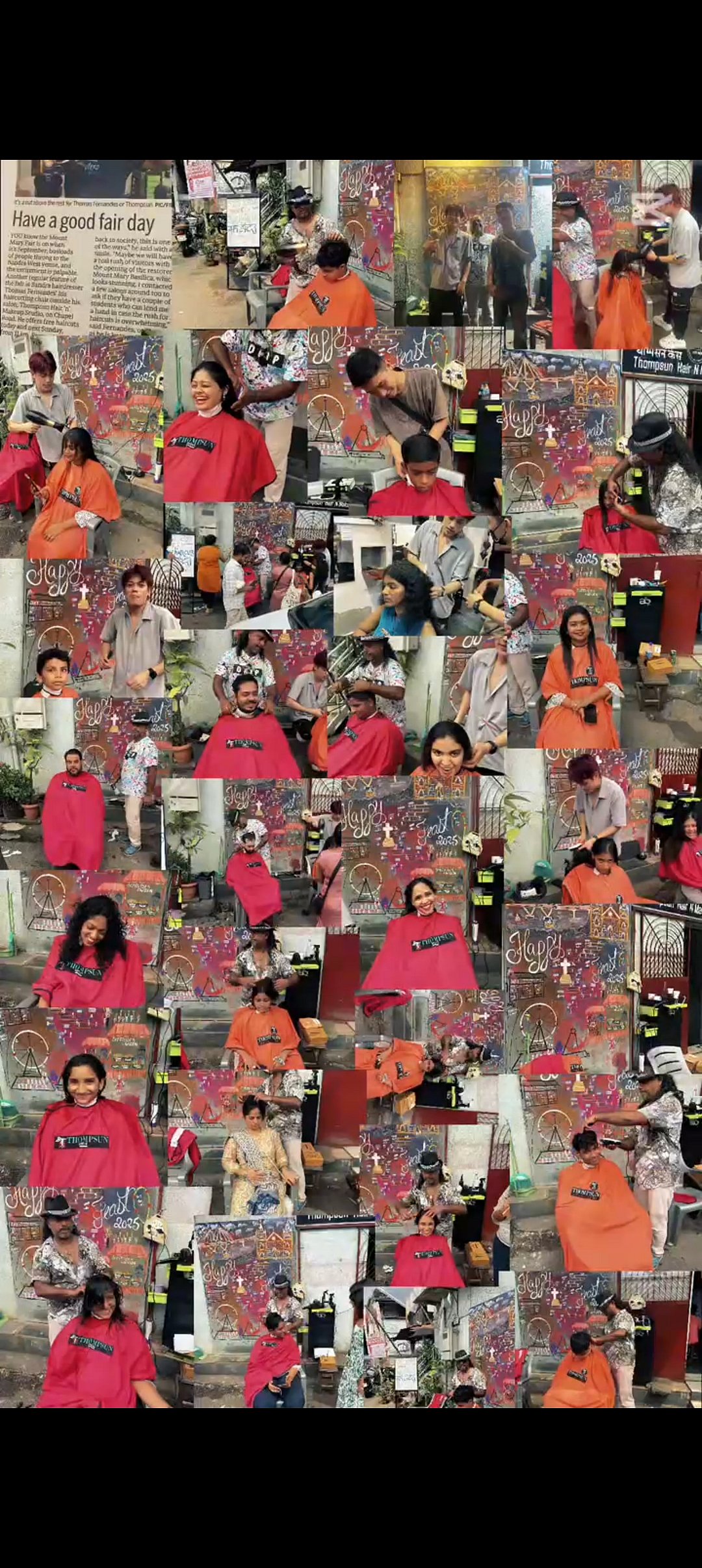 Mumbai News: Celebrity Stylist Thompsun Fernandes Gives 150 Free ...