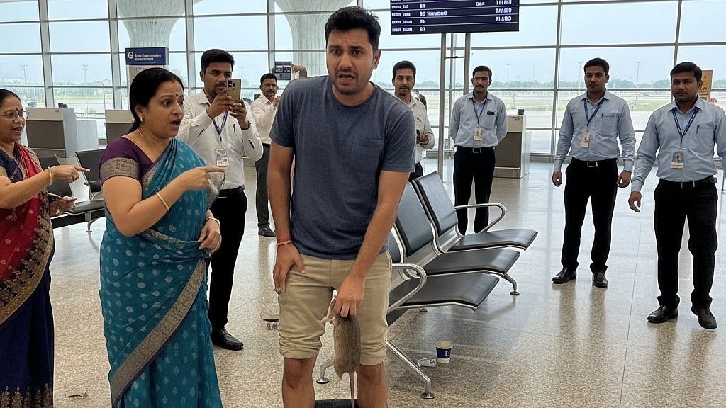 Bizarre! Rat Slips Into Passenger's Pants At Indore Airport; Victim ...