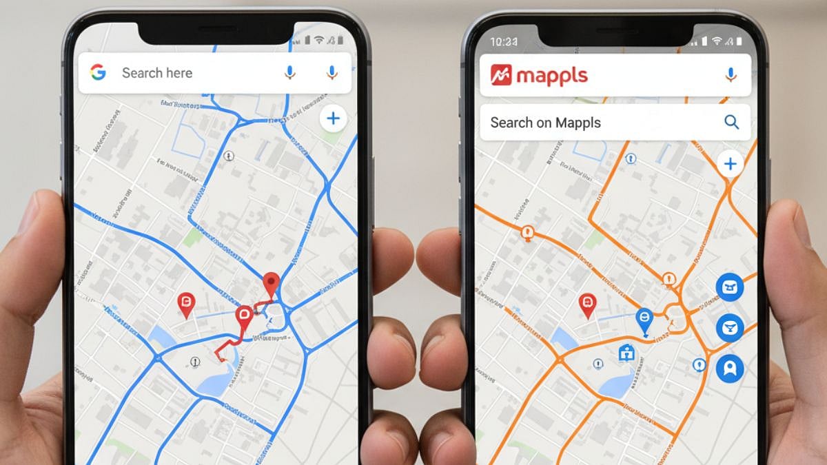 Google Maps vs Mappls: Here's How The Swadeshi Indian Alternative Stacks Up Against The Global Giant