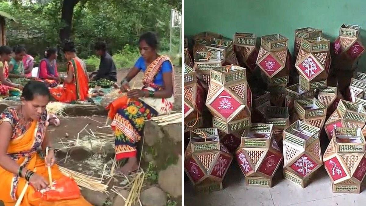 Palghar: Bamboo Lanterns For Diwali Turn Traditional Craft Into Self ...