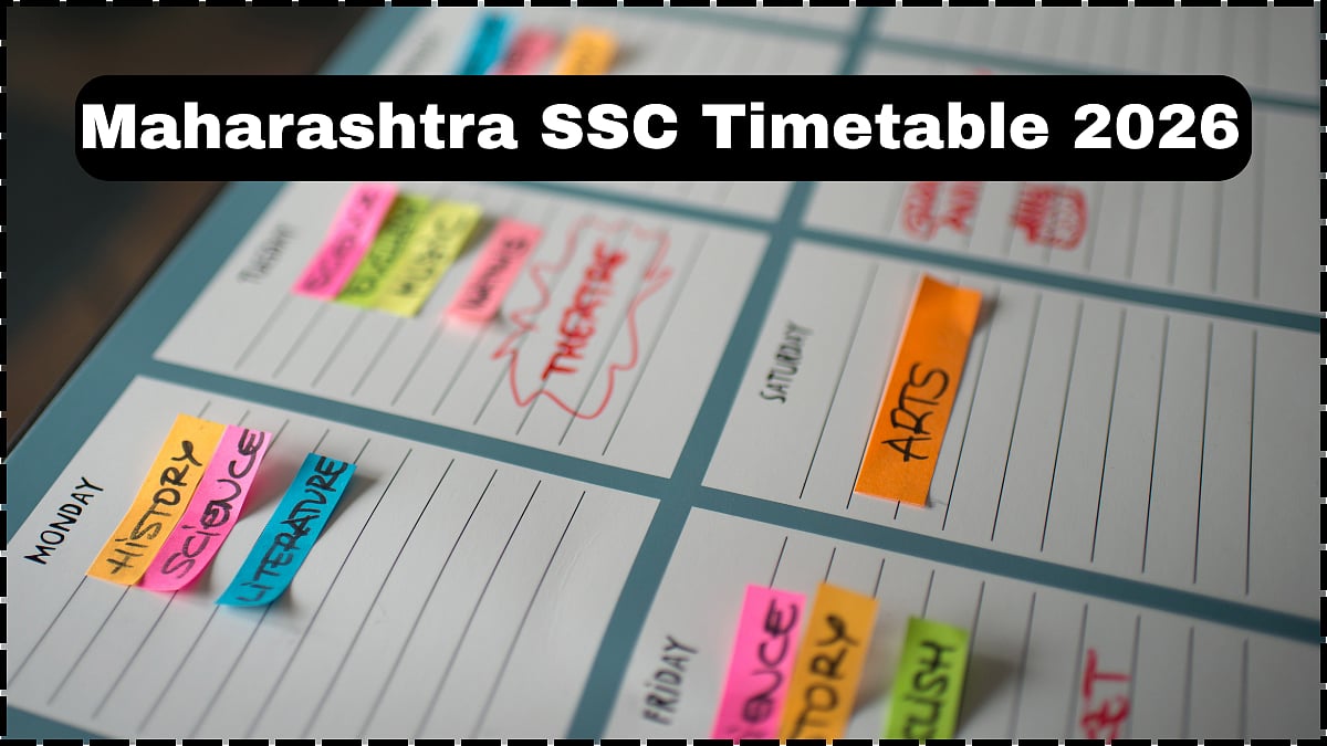 Maharashtra SSC Timetable 2026 To Be Released Soon At mahahsscboard.in ...