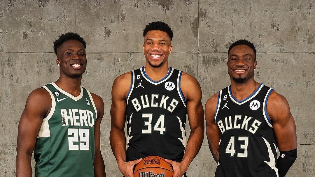 Historic! Brothers Giannis, Thanasis & Alex Antetokounmpo To Play ...