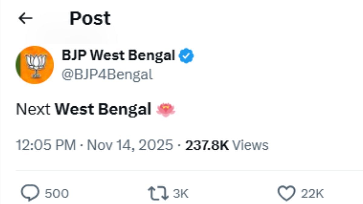 ‘Next West Bengal’: BJP State Unit Eyes Next Target After Historic ...