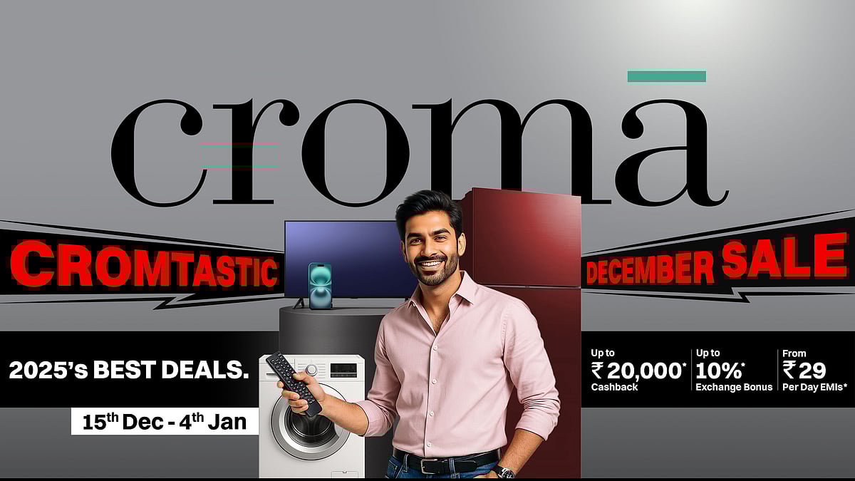 Croma December Sale 2025: iPhone 16 At ₹40,990, MacBook Air M4 At ...