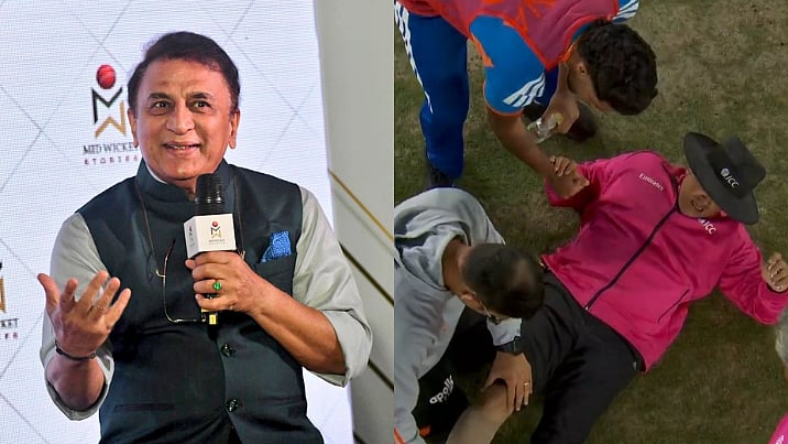 'Leg Behind Wicket..': Sunil Gavaskar's Reaction On Umpire Rohan Pandit ...