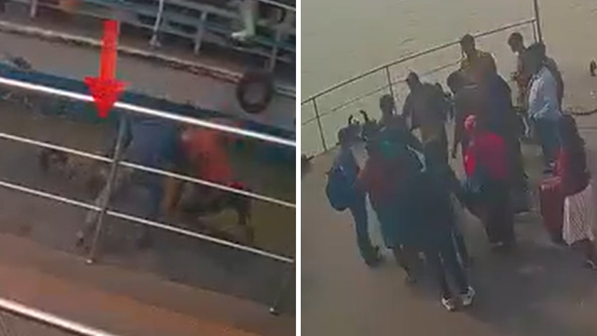 Heroic! WB Civic Volunteer Dives Into Ganges, Rescues Woman Sinking At ...