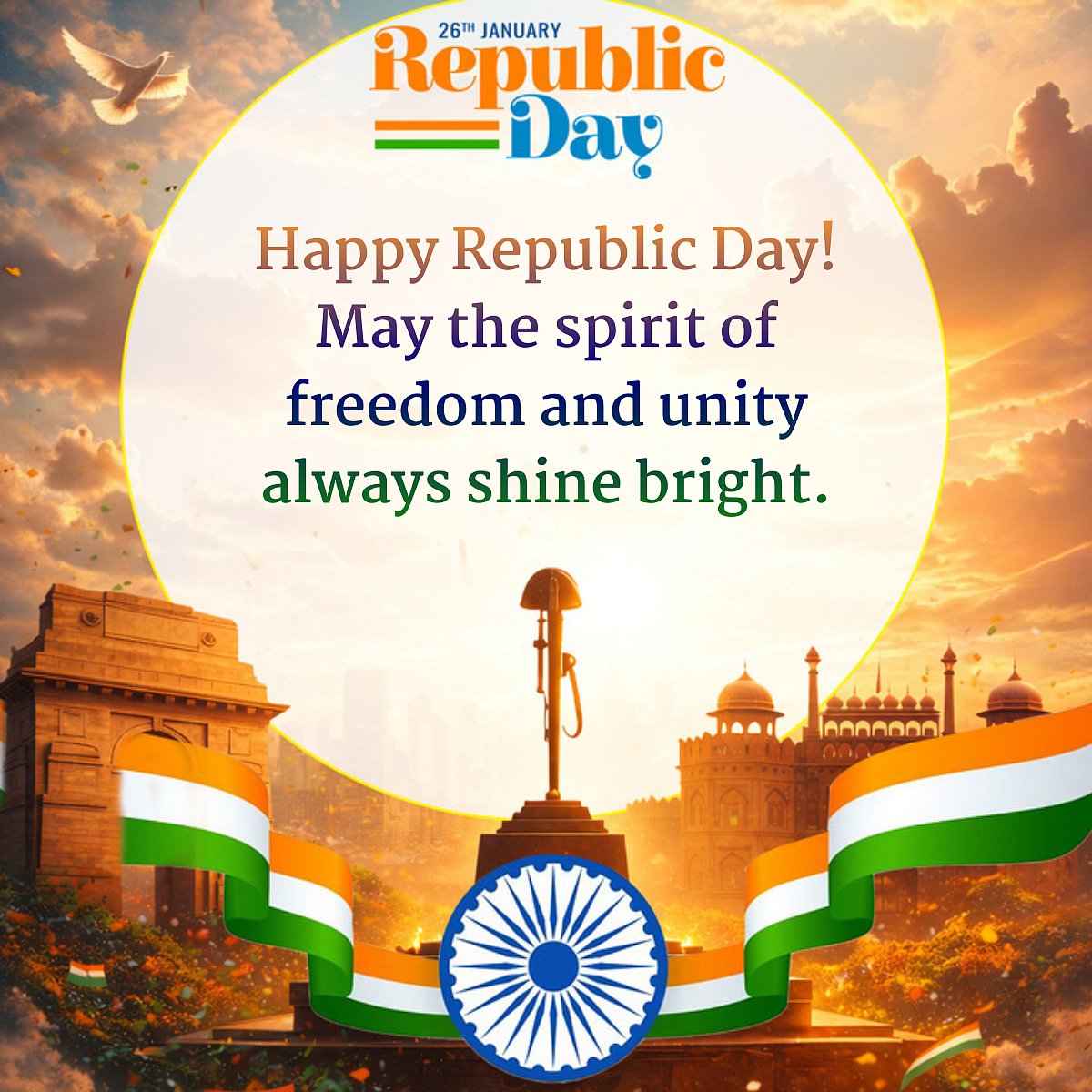 Happy Republic Day 2026: 25+ Best Wishes & Messages To Share With ...