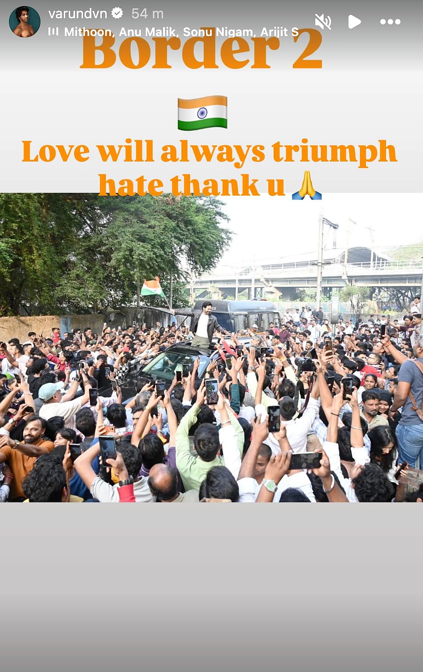 Varun Dhawan Claps Back At Trolls Mocking His Smile In Border 2, Shares ...