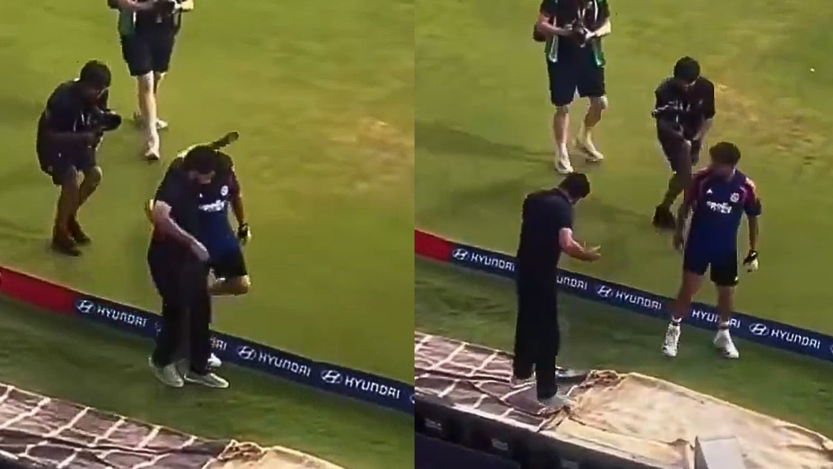 Rohit Sharma Pulls Back From Hugging Kuldeep Yadav After Spotting ...