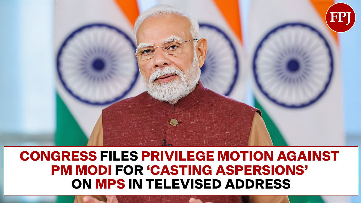 Congress Files Privilege Motion Against PM Modi For ‘Casting Aspersions ...