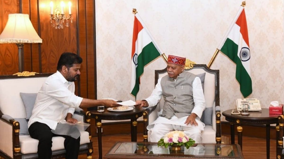 Telangana CM Revanth Reddy Invites Governor As Students To Take Pledge ...