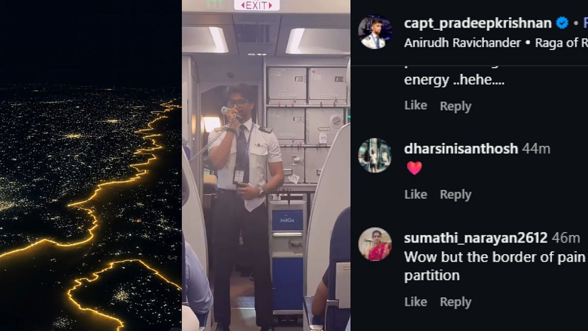 Indigo Pilot Shares Stunning Midnight View Of India–Pakistan Border ...