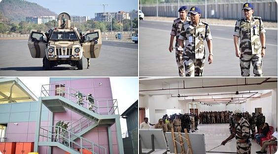 CISF Leads Multi-Agency Mock Drill At Navi Mumbai Airport To Test ...