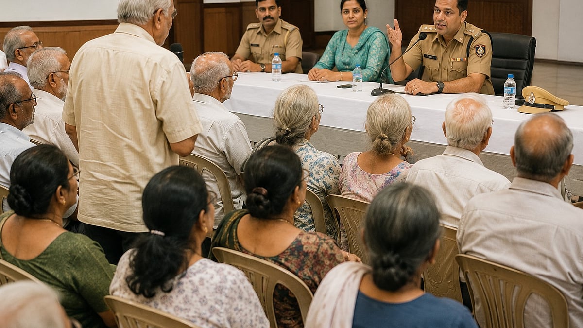 Jalgaon: Police Hold First-Ever Meeting with Senior Citizens; Cyber ...