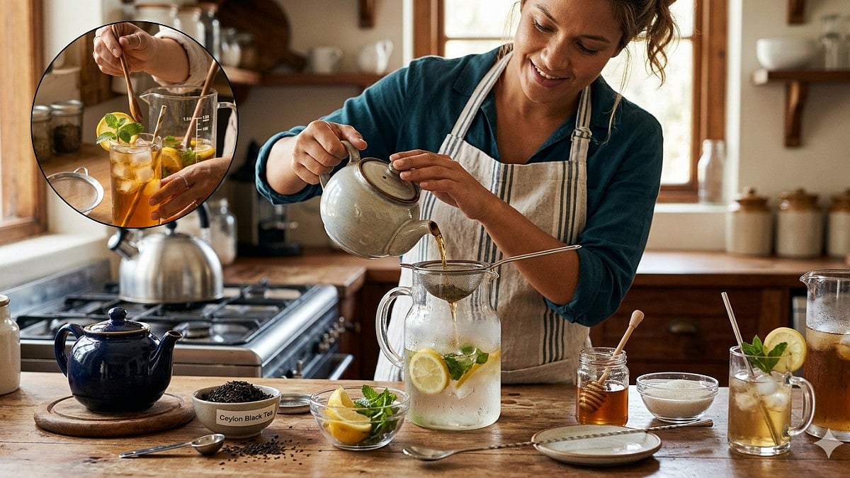 Here’s How You Can Make The Perfect Iced Tea Brew At Home