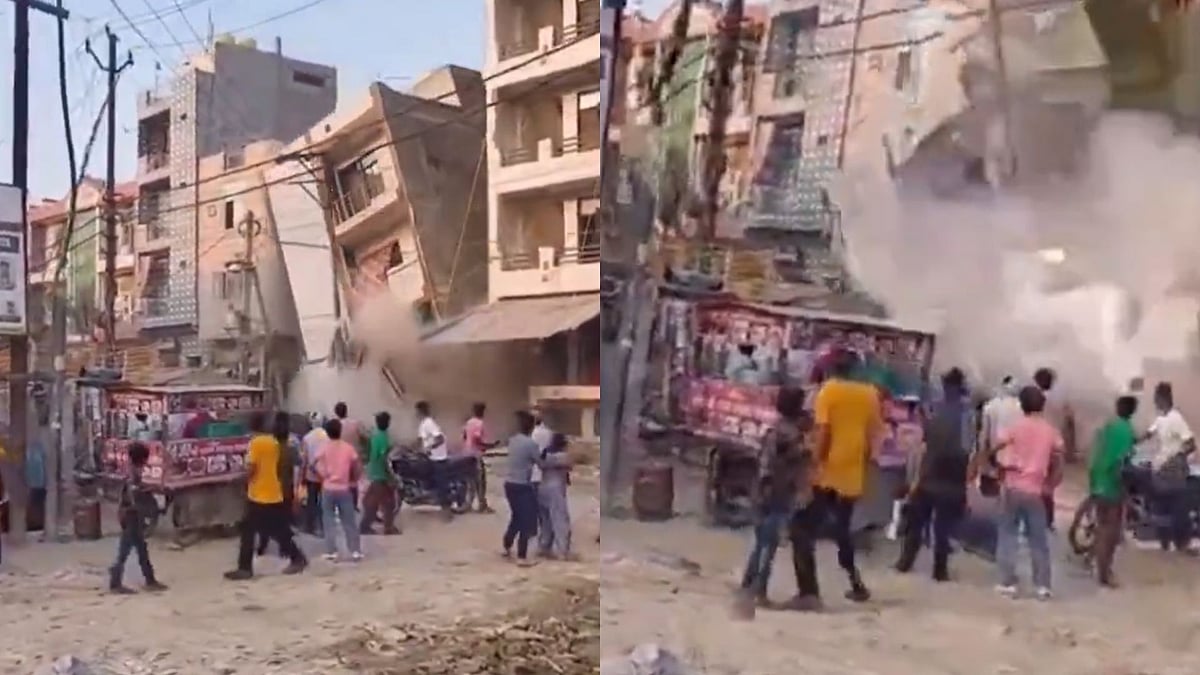 Video: 4-Storey Residential Building Collapses Like House Of Cards In ...