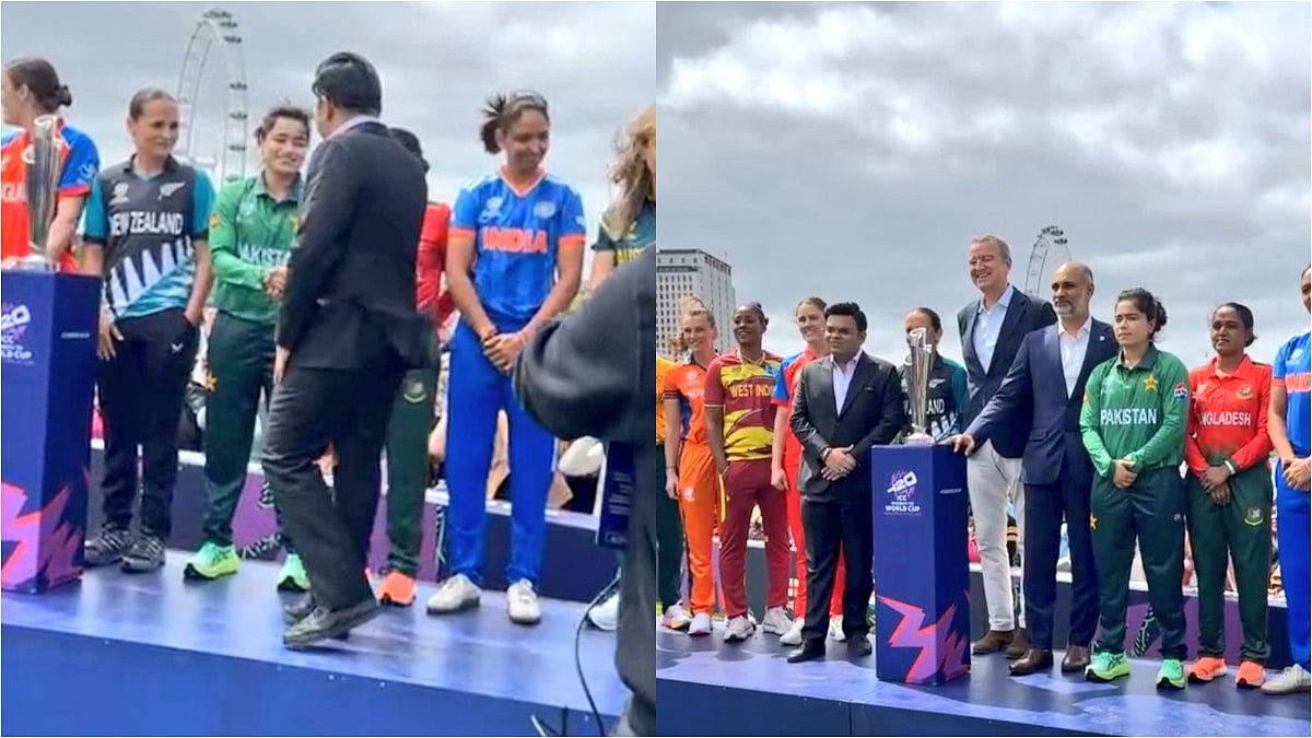 ICC Chairman Jay Shah Shakes Hands With Pakistan Captain Fatima Sana ...