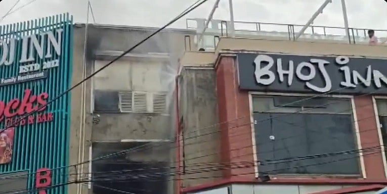 Major Fire Breaks Out At Bhopal's Allure Complex; 4 LPG Cylinders ...
