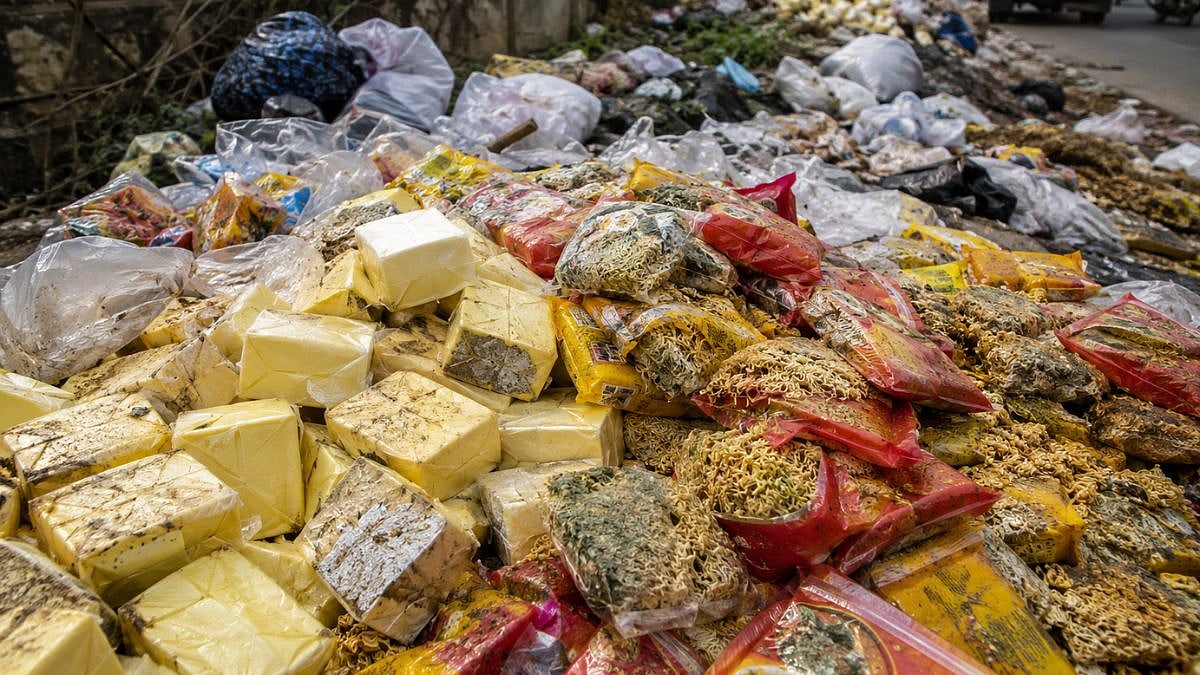 Shocking Incident In Virar: Expired Butter & Moldy Noodles Dumped On ...