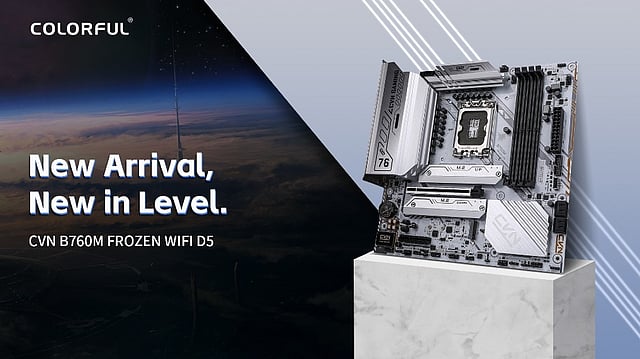 COLORFUL Unveils B760 Series Motherboards for Gamers