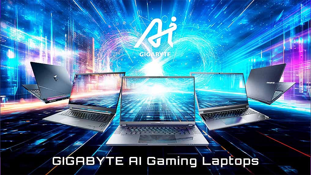 GIGABYTE Unveils AI Gaming Laptops at CES 2024
