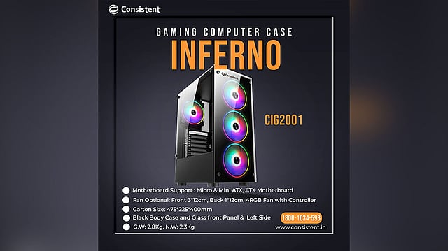 Consistent Infosystems Unveils New Gaming Cabinets
