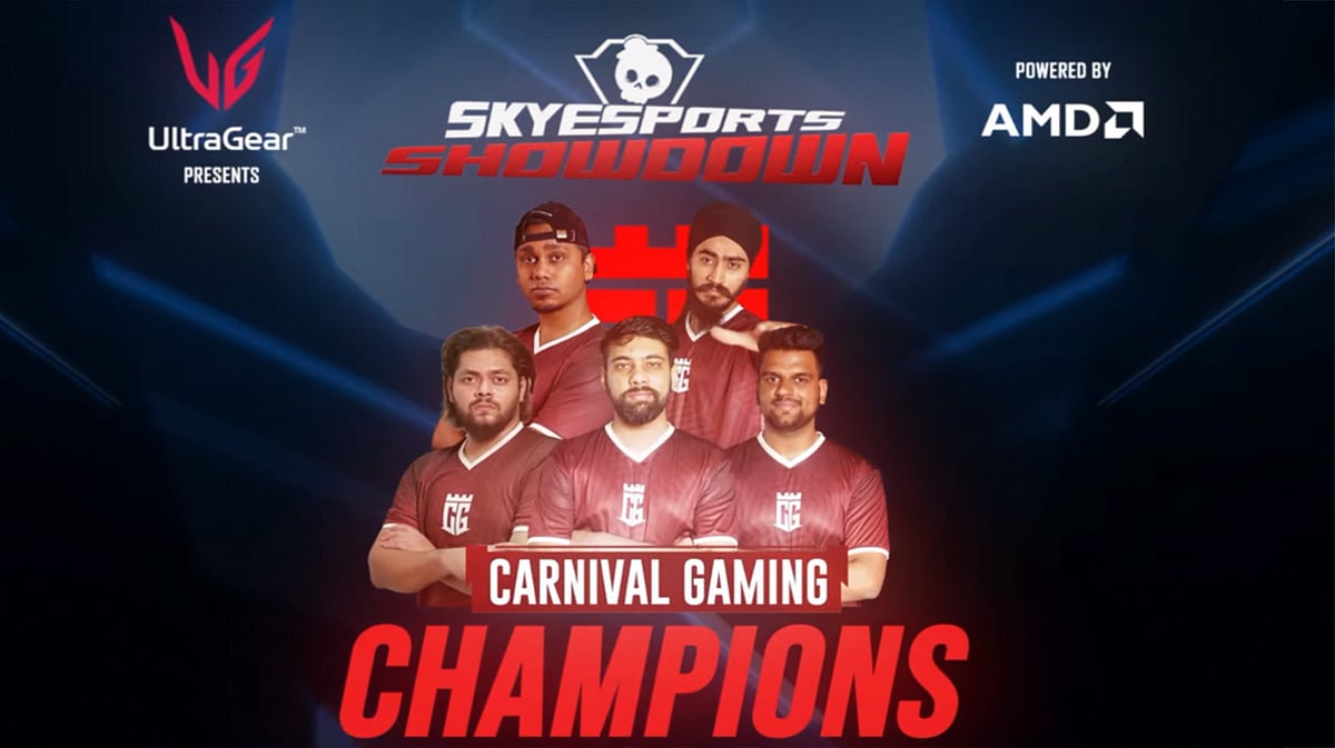Carnival Gaming Crowned Champions of Skyesports Showdown CS 2