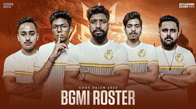 Gladiators Esports Acquires Gods Reign, Creating India’s Most Decorated BGMI Roster