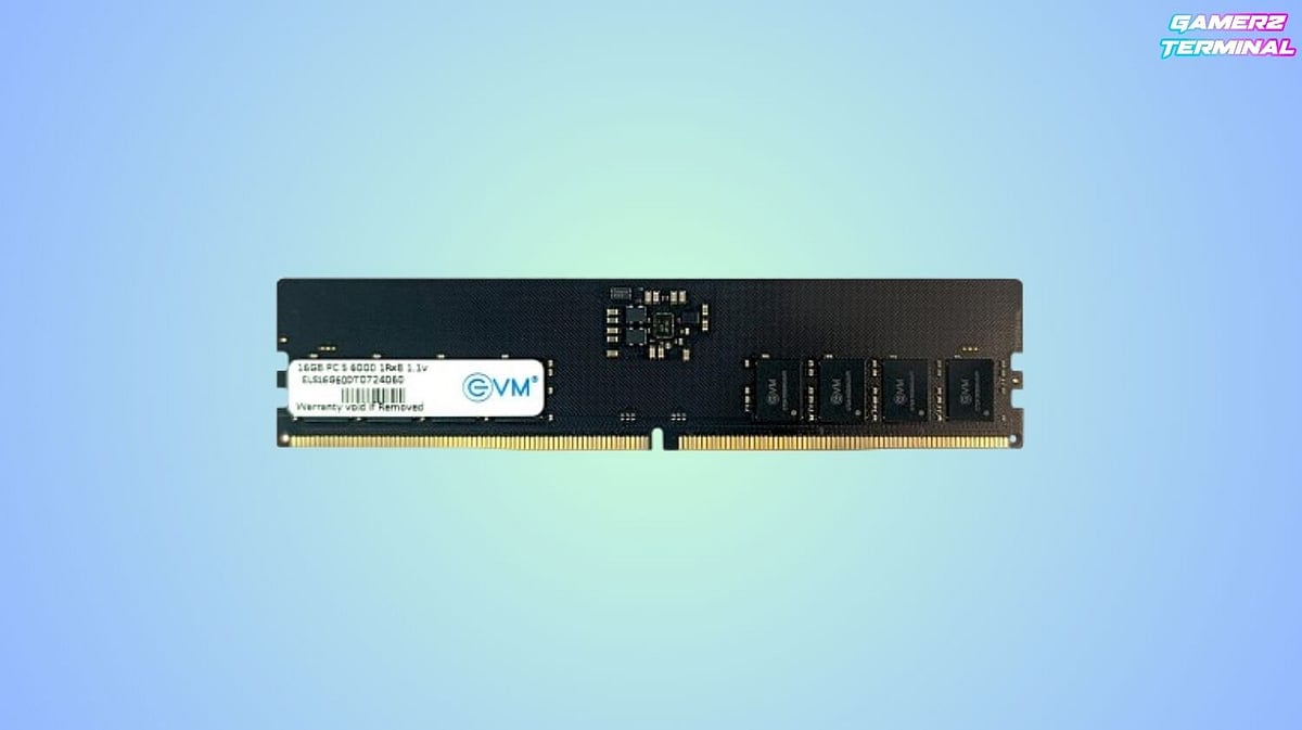EVM Unveils New 6000 MHz DDR5 RAM Built for Gamers