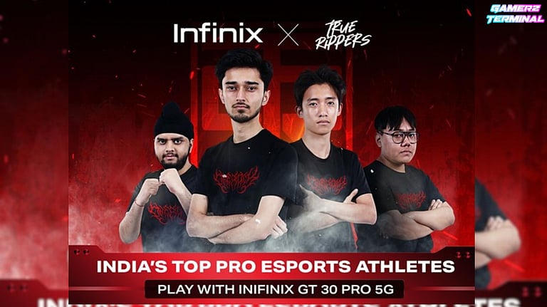 Infinix Makes Esports Debut with True Rippers Partnership Ahead of GT 30 Pro Launch