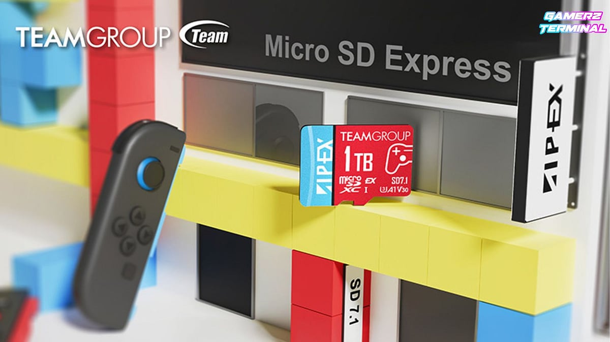 TEAMGROUP Launches APEX SD7.1 MicroSD Express Card for Handheld Gaming