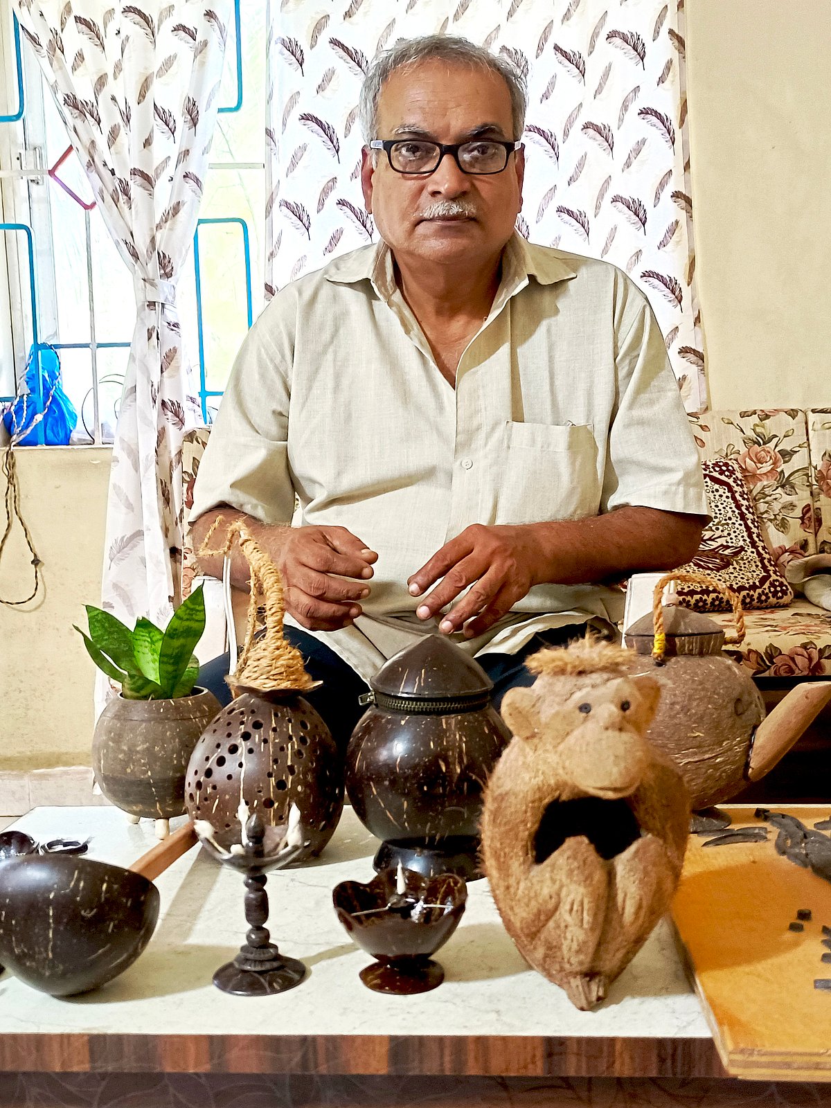 coconut shell crafts