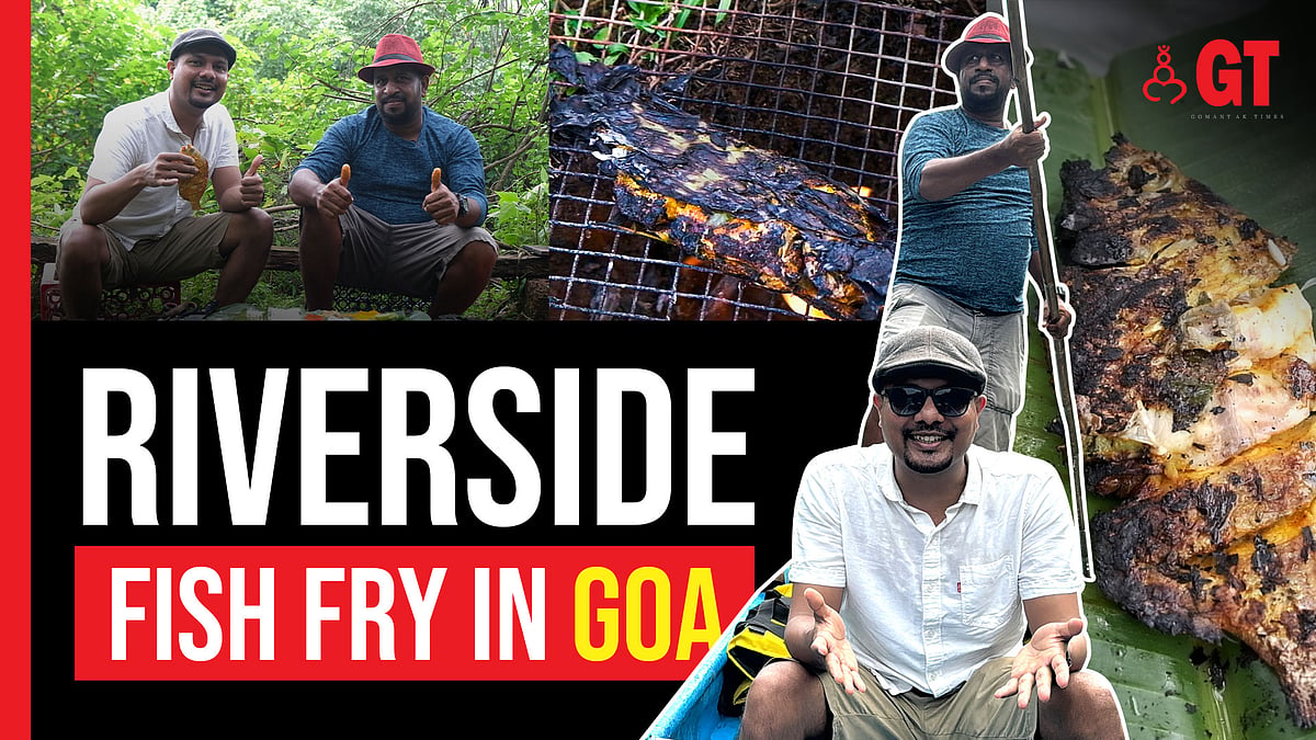 Frying fresh fish the Goa way in Agonda's backwaters | Gomantak Times