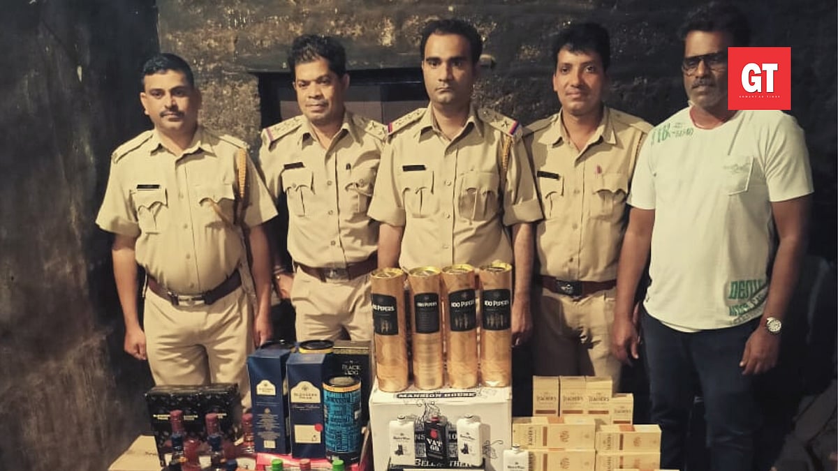 Goa: Sanguem Excise officials seize liquor worth Rs 20 lakhs