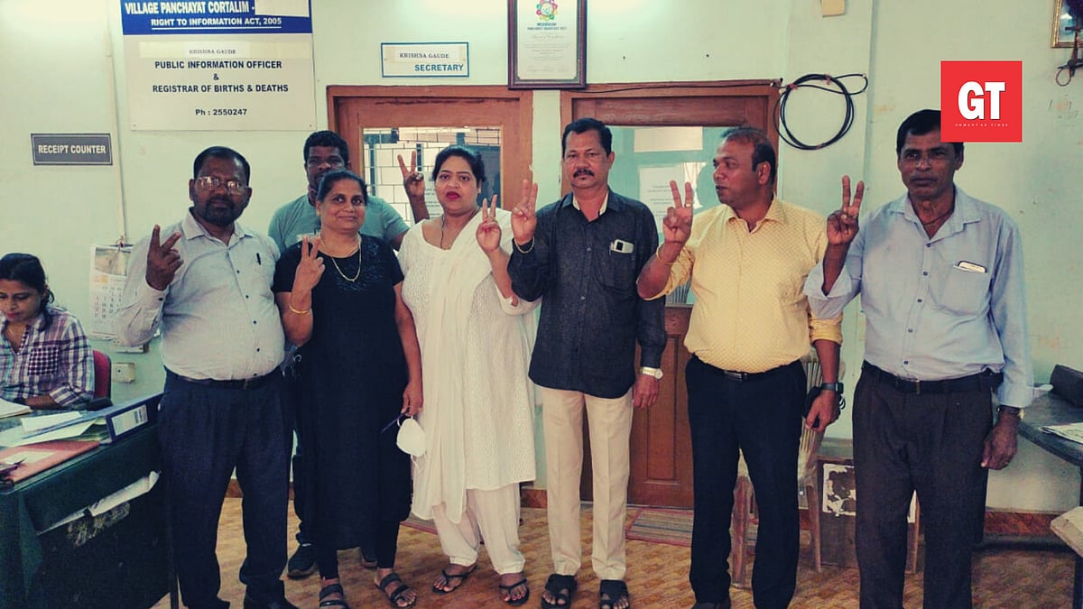 Goa: Cortalim elects new sarpanch