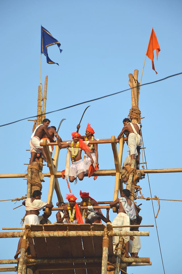 This unusual ‘zatra’ is held once in three years in South Goa