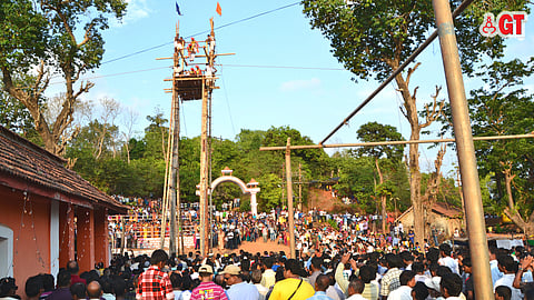 This unusual ‘zatra’ is held once in three years in South Goa