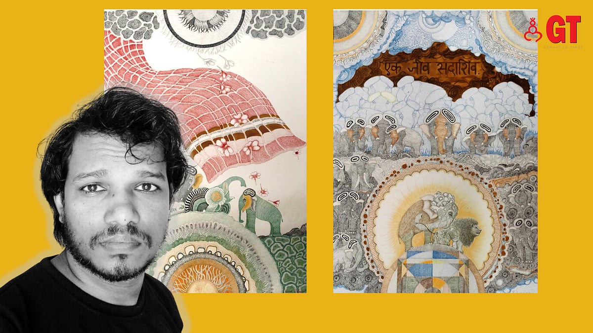Artist Damodar Madgaonkar converts Goan proverbs into art in Delhi ...
