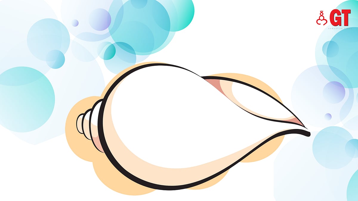 Learn about the conch shell as an instrument @ Sunaparanta, Goa